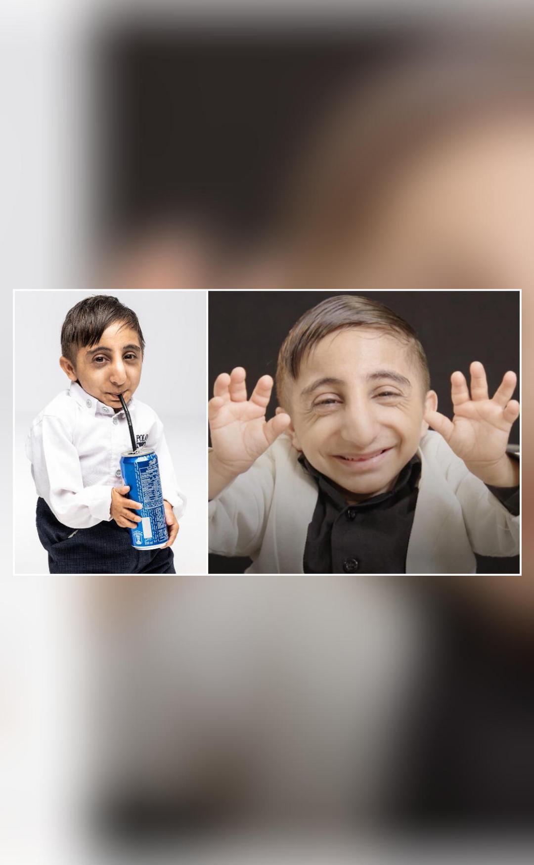 Shortest man in world sets record for world's shortest hands