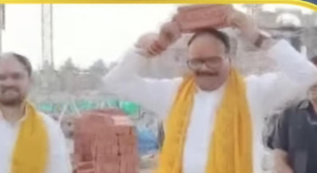 UP Deputy CM carries brick on head for Ram Temple's 'shramdan ...