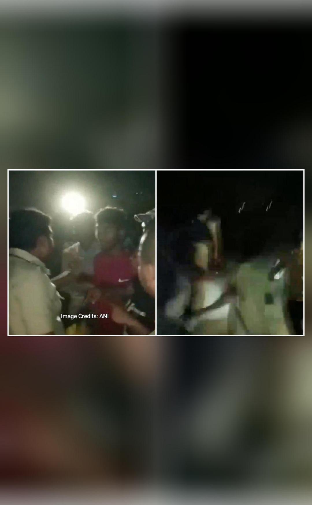 Angry mob attacks police personnel during raid in Bihar, video out ...