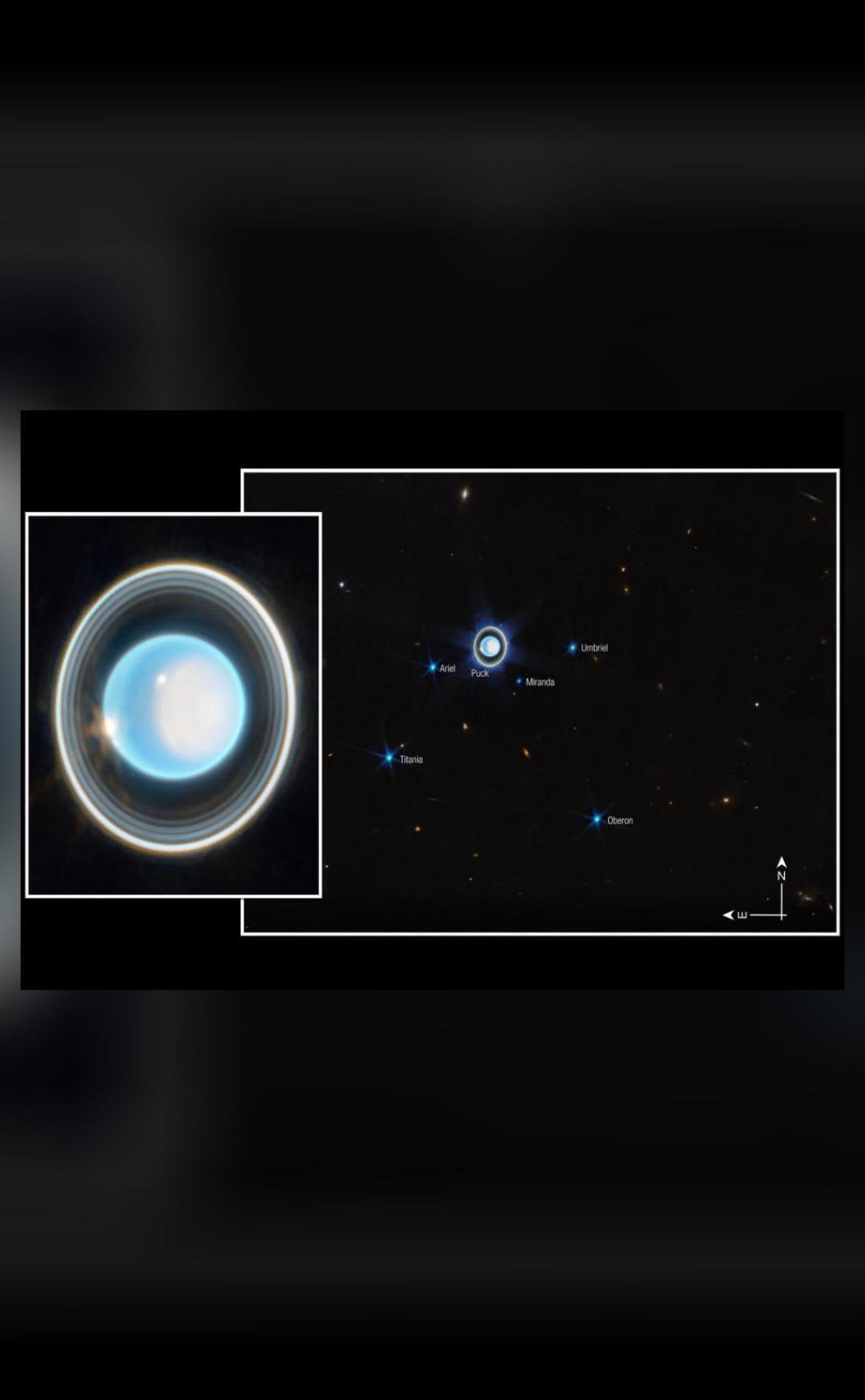 Clearest pics of Uranus with its rings released | Science News | Inshorts