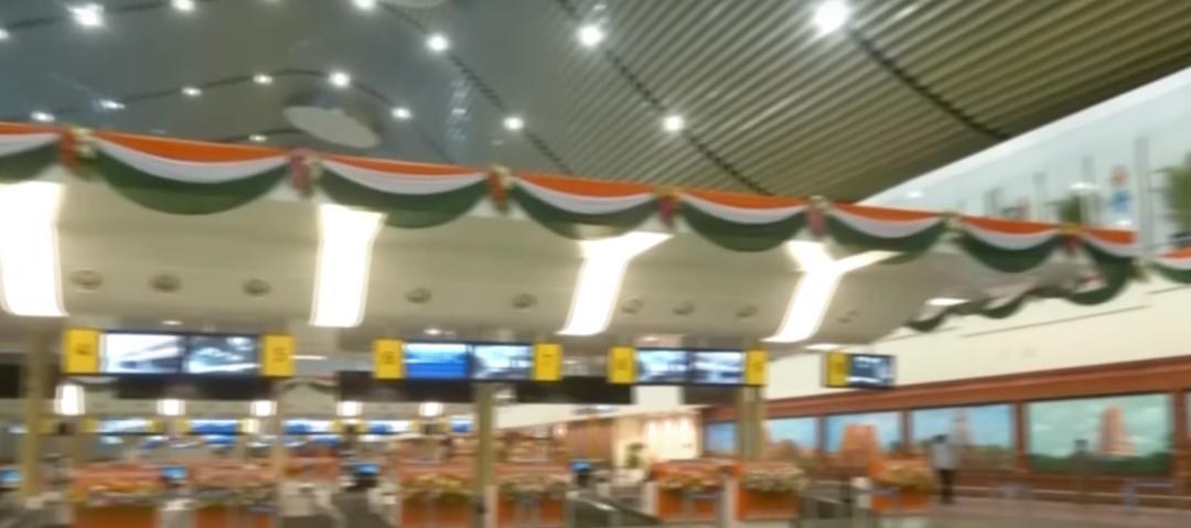 Video shows new integrated terminal building at Chennai airport ...