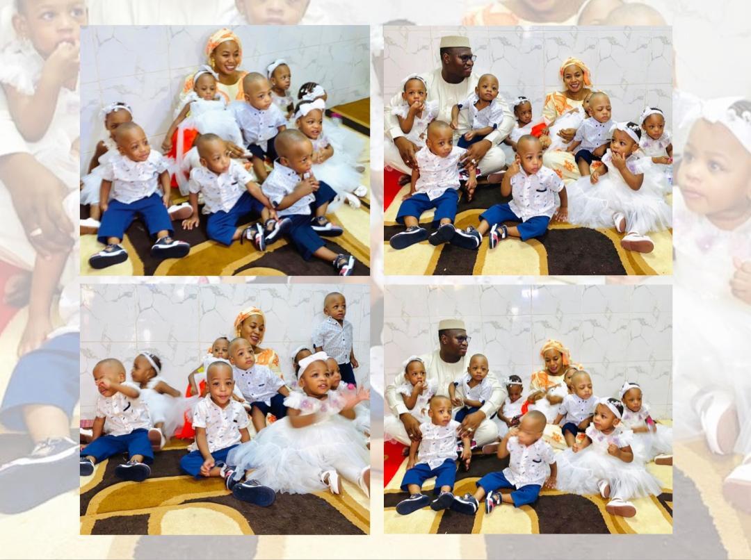 World's only nonuplets celebrate their 2nd birthday; pics surface