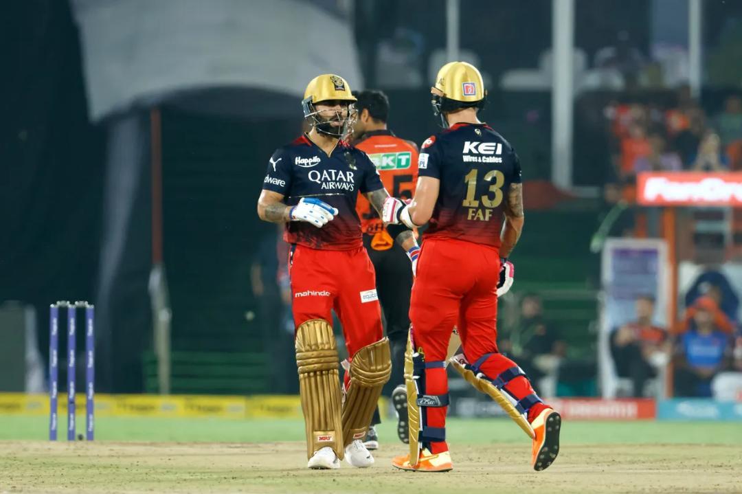 RCB record highest partnership in IPL 2023, break their own record