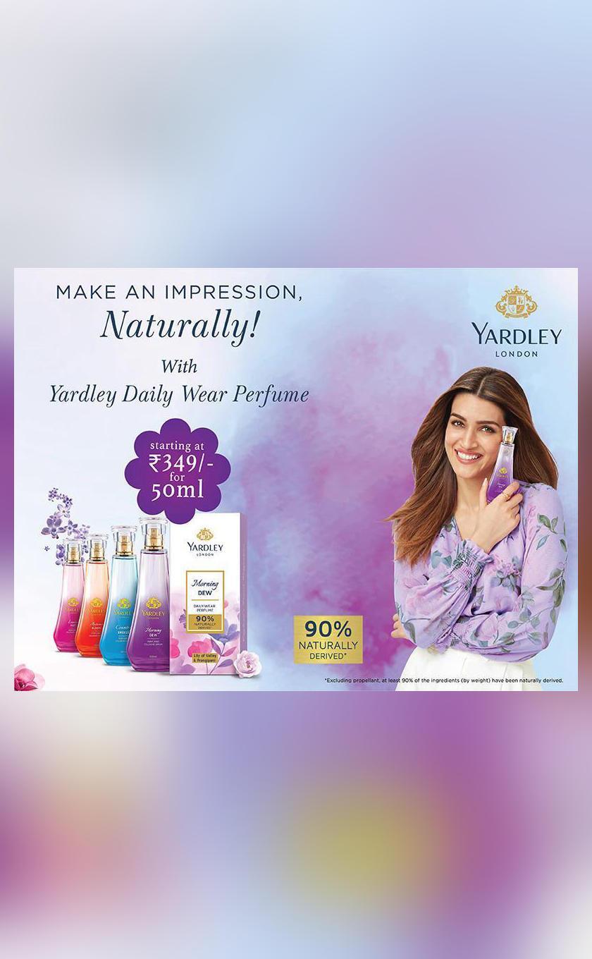 Kriti Sanon reveals her secret to make an impression: Yardley London