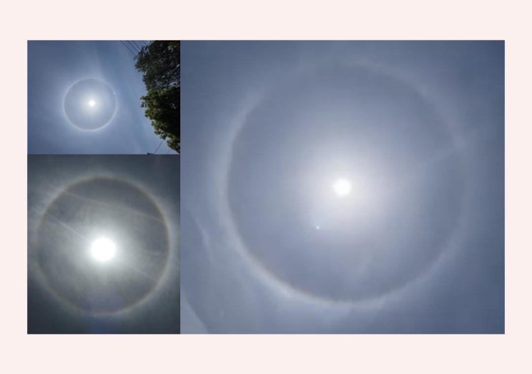 Rare Sun halo spotted in Delhi, pics surface