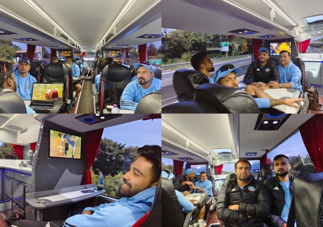 Team India players follow IPL 2023 final from bus in England, BCCI ...
