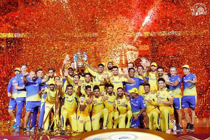 CSK players dance while lifting IPL trophy, franchise shares video