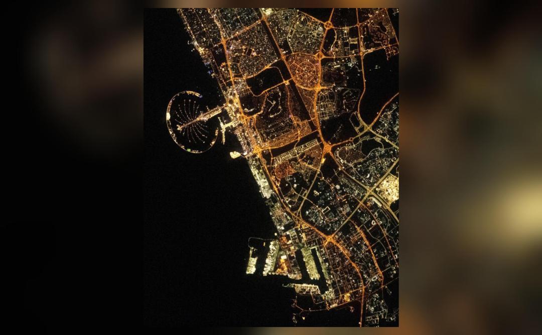Astronaut shares pic of Dubai from space 'shining like stars' at night