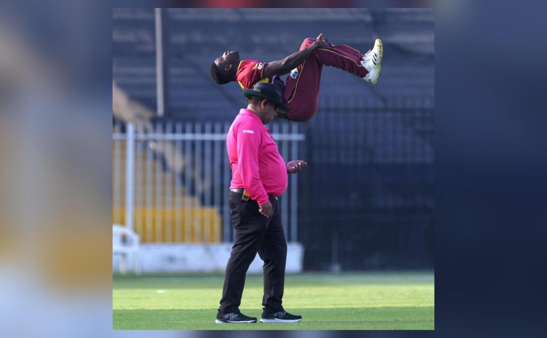 West Indies cricketer Sinclair's celebration goes viral, fans call it ...