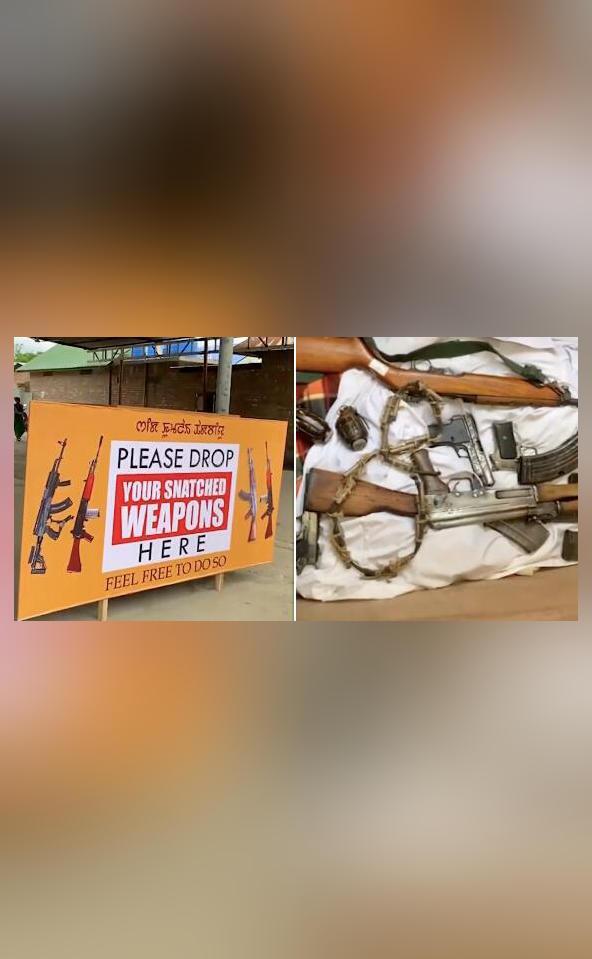 Drop box to collect looted arms, ammunition set up by BJP MLA in Manipur