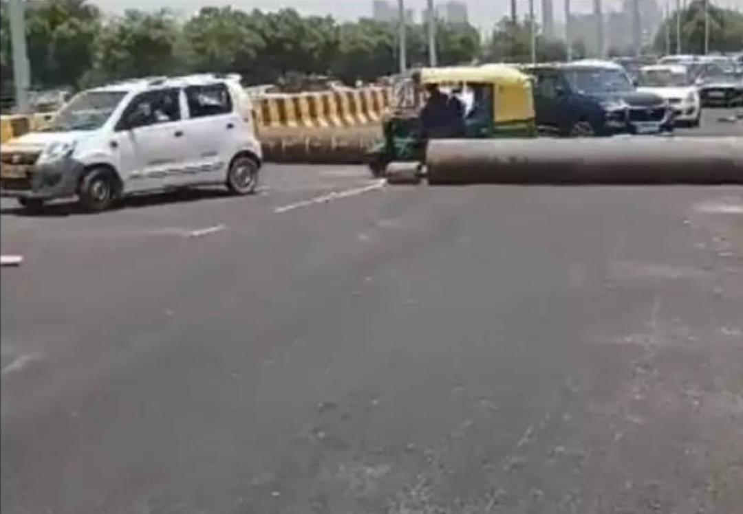 Video shows people using Noida's yet-to-be-opened Parthala bridge