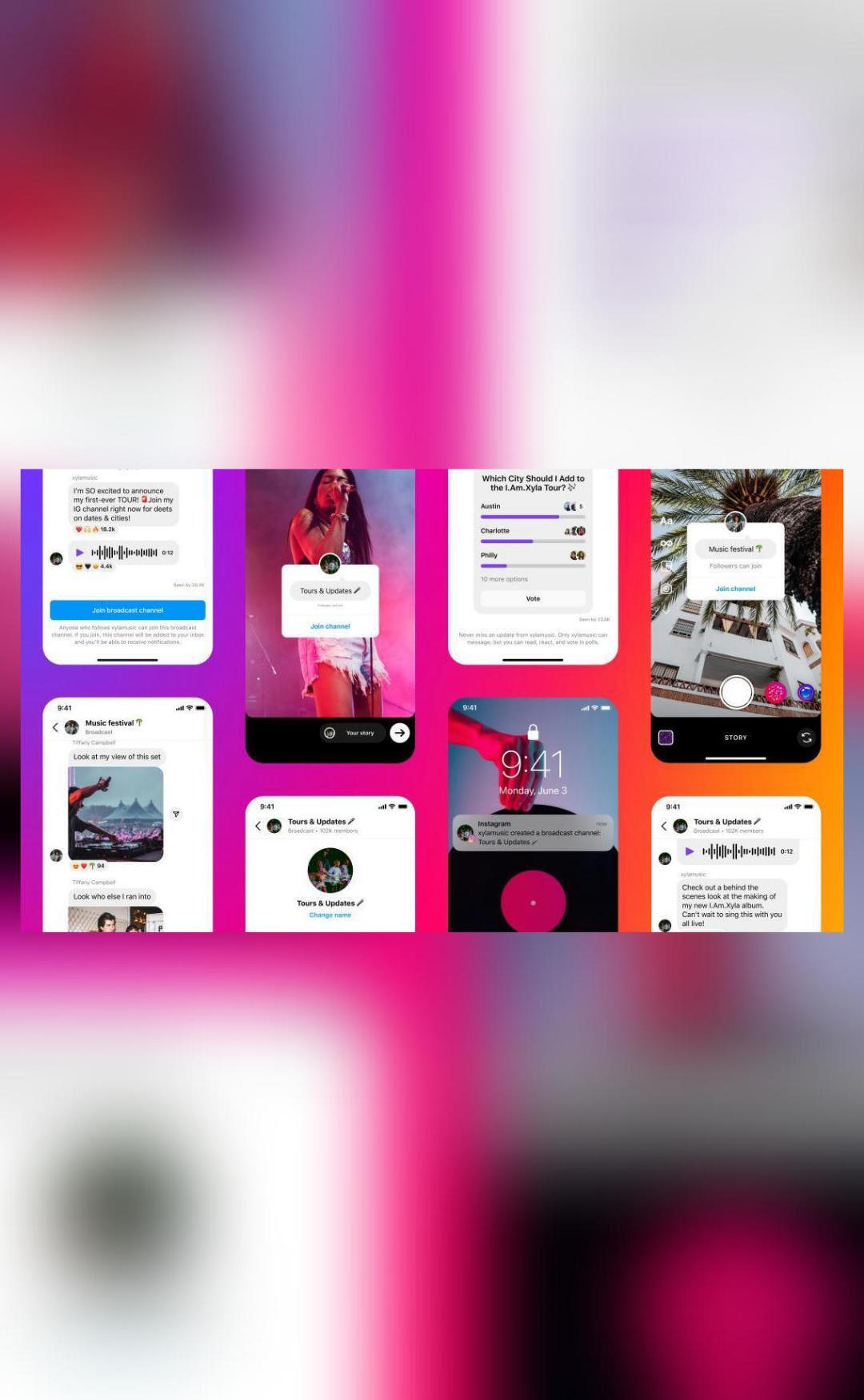 Instagram starts rolling out broadcast channels feature globally ...