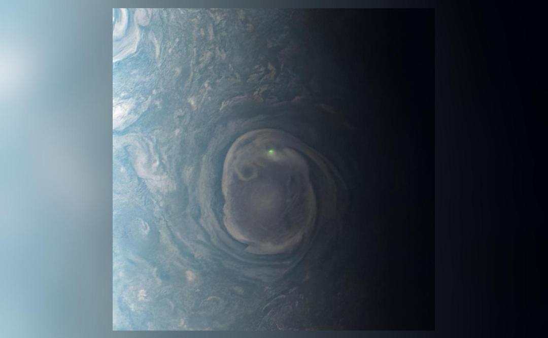 NASA shares pic of lightning on Jupiter | Science News | Inshorts