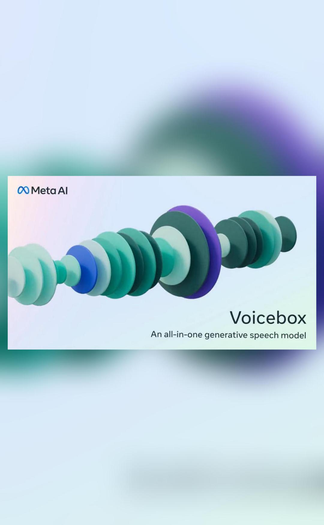 Meta unveils generative AI 'Voicebox' that can synthesise speech ...
