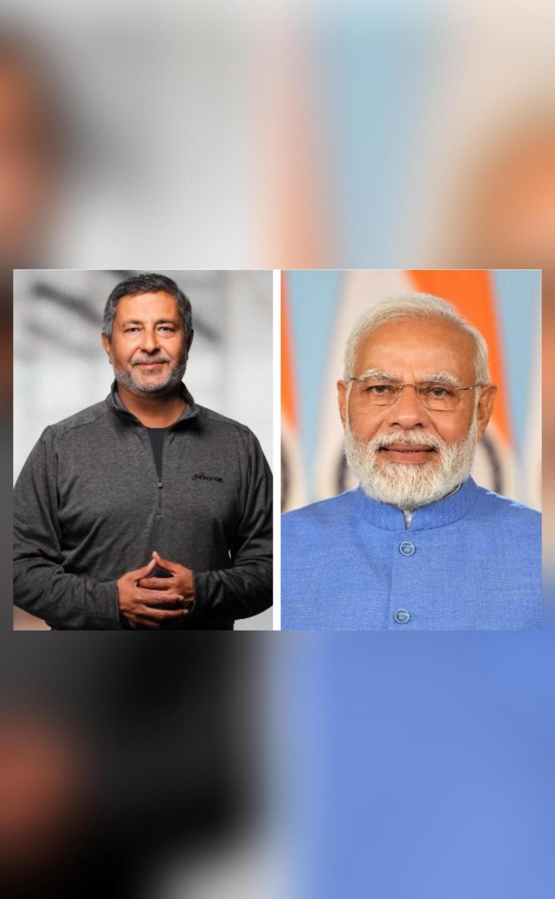 Impressed: Micron's Indian-American CEO on meeting PM Modi in US ...