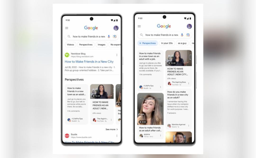 Google Search launches 'Perspectives' filter for human experiences