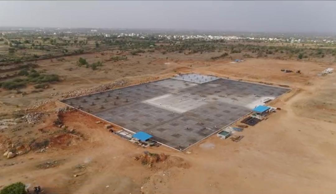 KTR posts video of progress of Foxconn plant project in Telangana