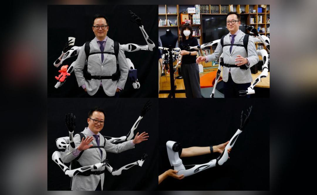 Wearable Robotic Arms Developed By Researchers In Japan