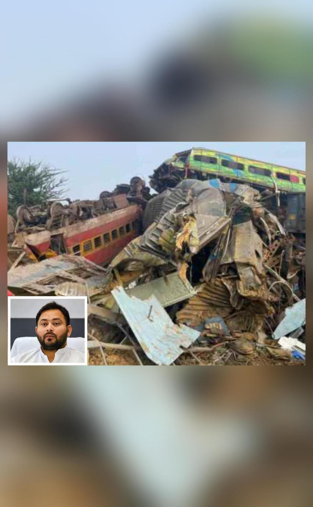 Odisha mishap due to negligence, action must be taken: Tejashwi
