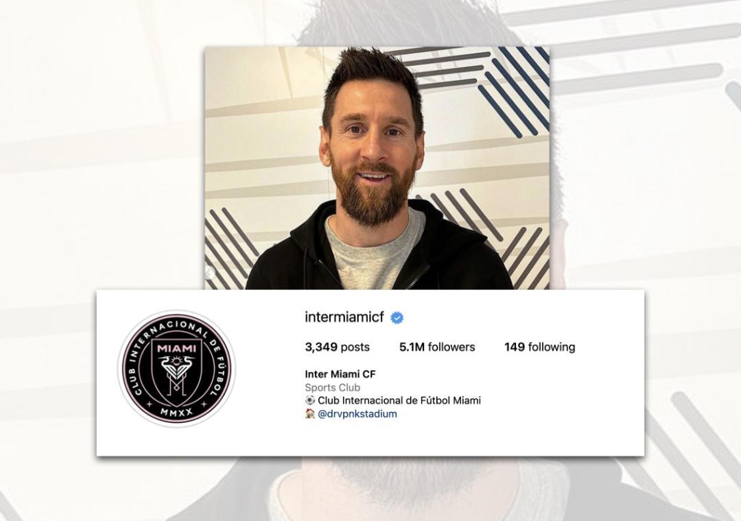 Inter Miami gain over 4 mn Insta followers hours after Messi says 'I am ...