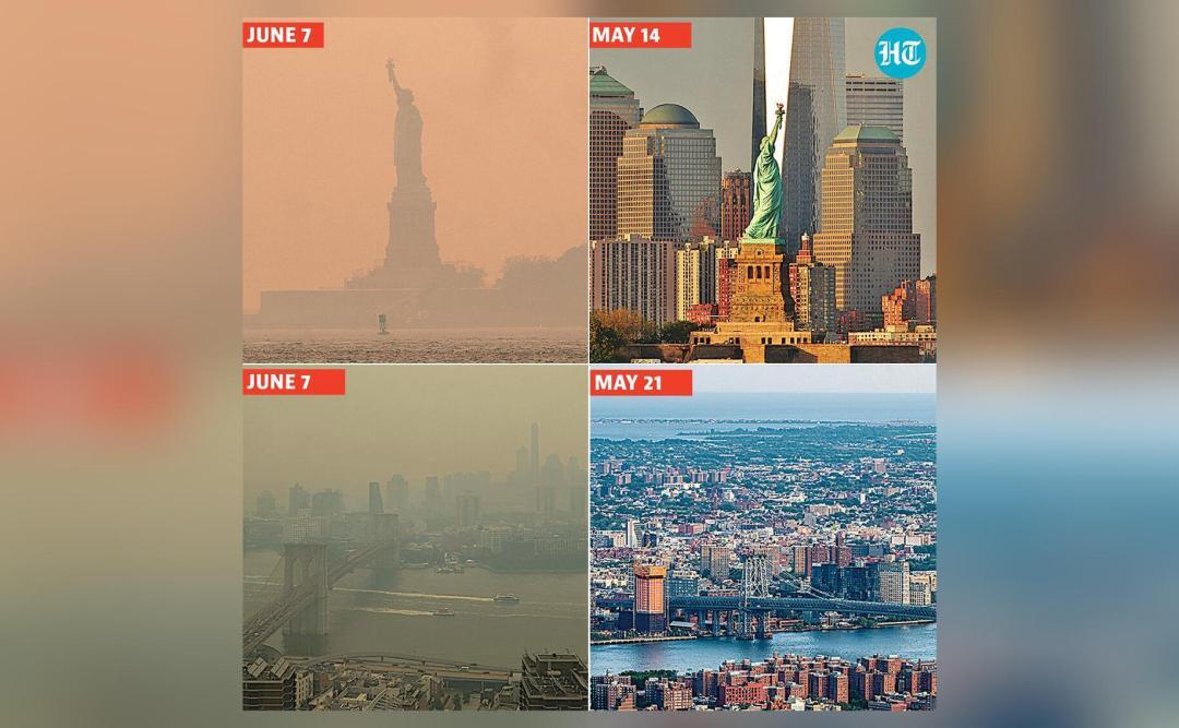 Pics show New York before and after turning into 'most polluted major city'