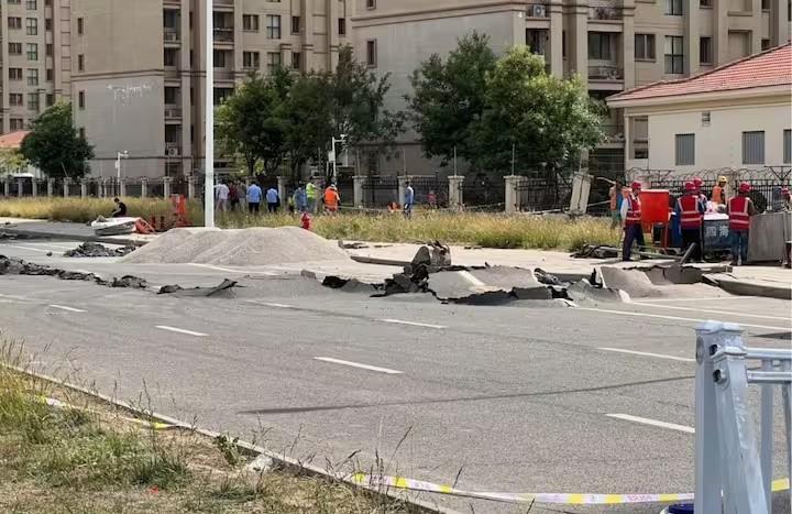 Several high-rise apartment buildings evacuated after cracks appear on ...