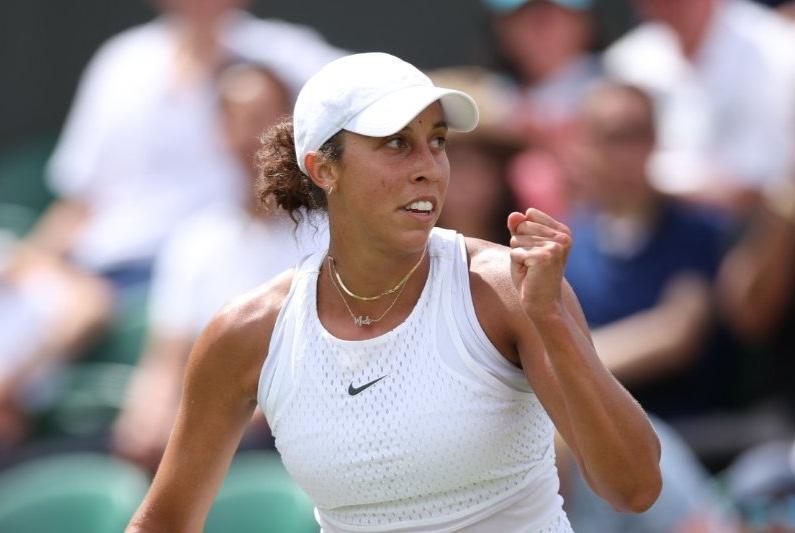 Madison Keys enters Wimbledon quarters for the 1st time since 2015