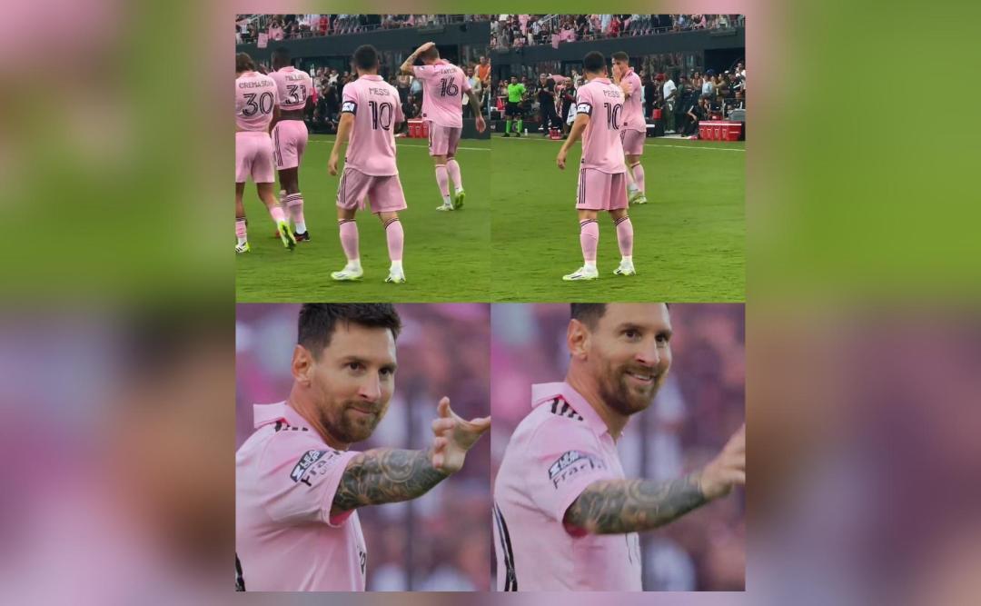 Lionel Messi pulls off new celebration after scoring goal, fans react