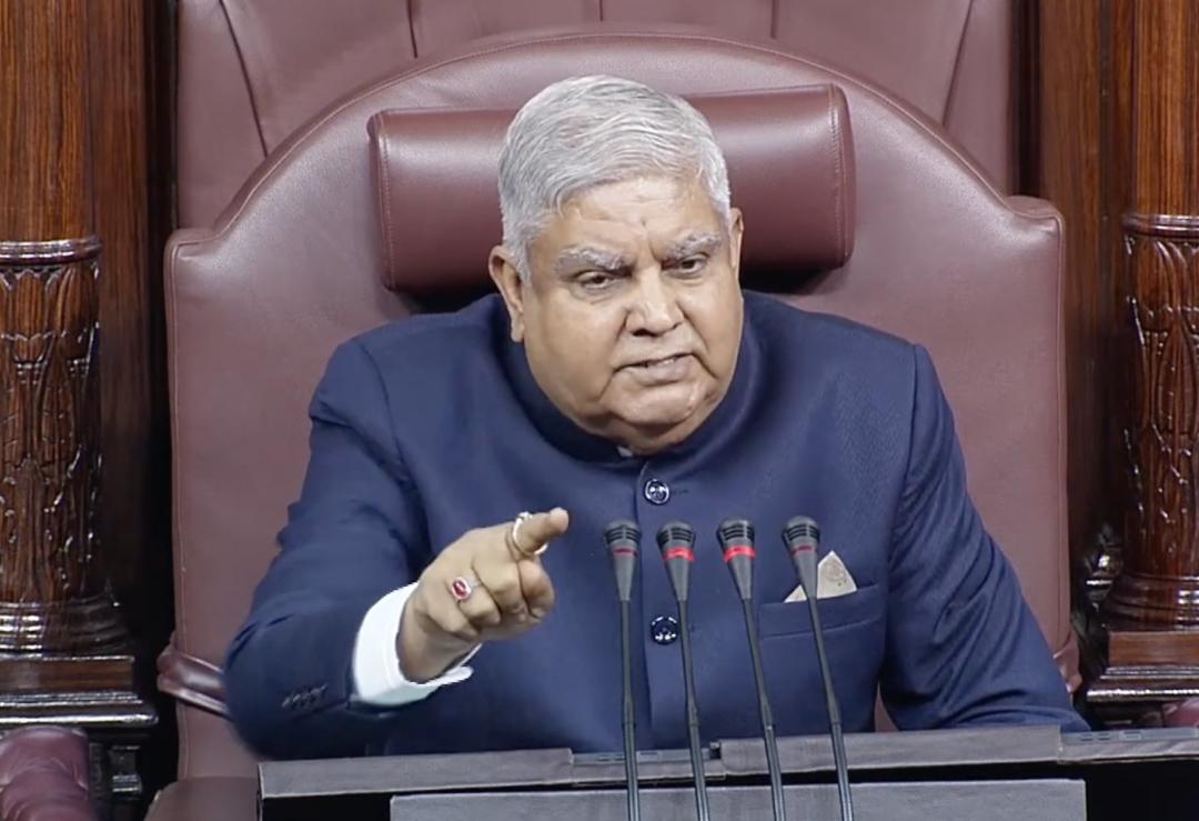 Don't thump the table Mr Derek, it's not theatrics: Dhankhar in Rajya Sabha