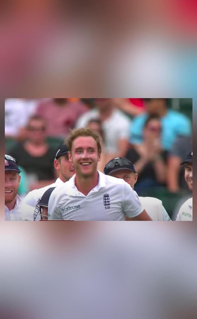 Video shows Stuart Broad picking 5 wickets for just 1 run vs SA