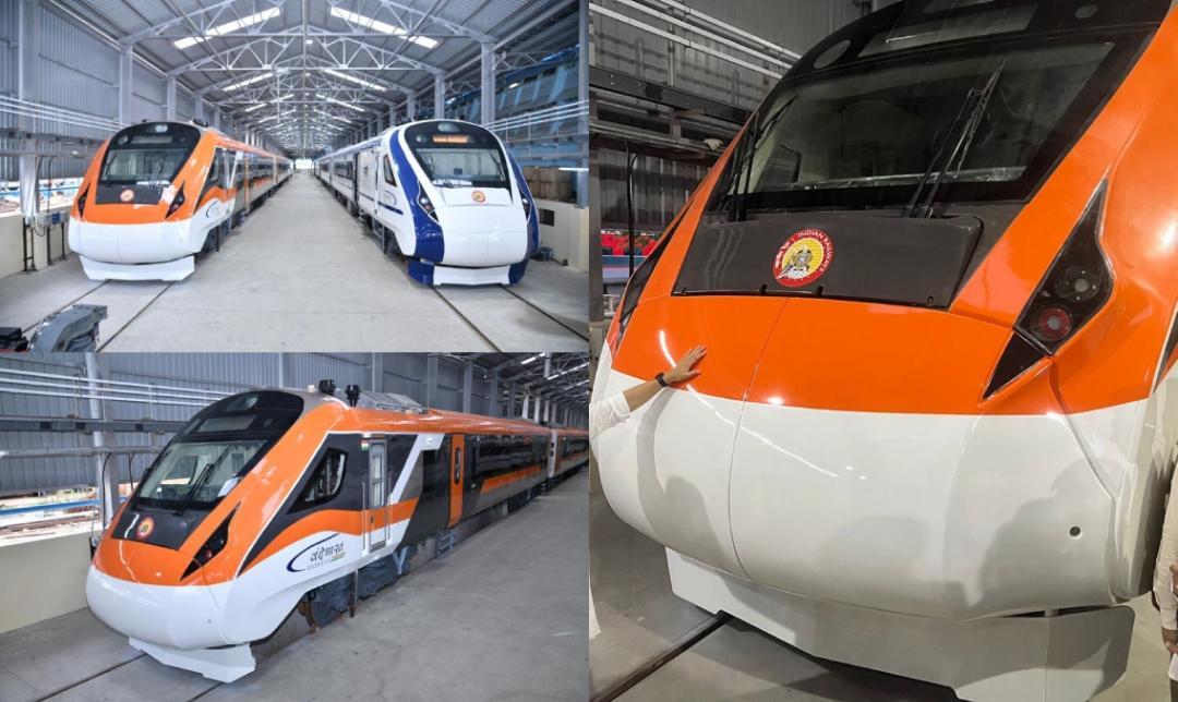 Vande Bharat Express to come in new colour scheme, pics surface