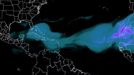 Giant dust cloud from Sahara reaching US could worsen air quality