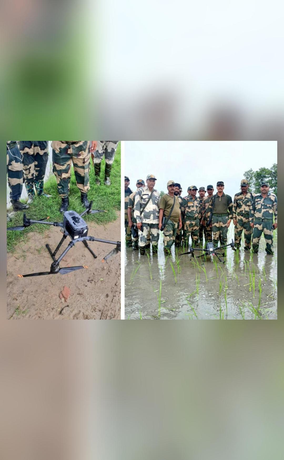 Pak drone violates Indian airspace, recovered from Punjab farmland