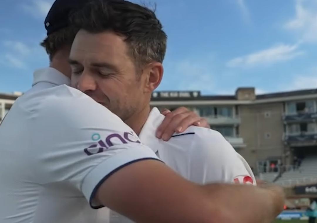ECB share video of Broad and Anderson in an England shirt together for ...