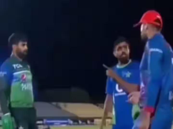 Babar Azam gets angry & gestures to Afghanistan's Nabi with finger ...