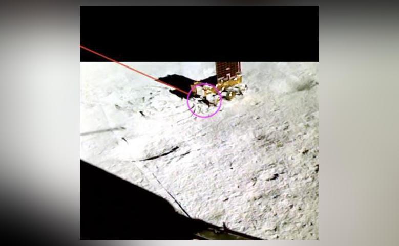 1st video of Pragyan rover performing experiment on Moon released ...