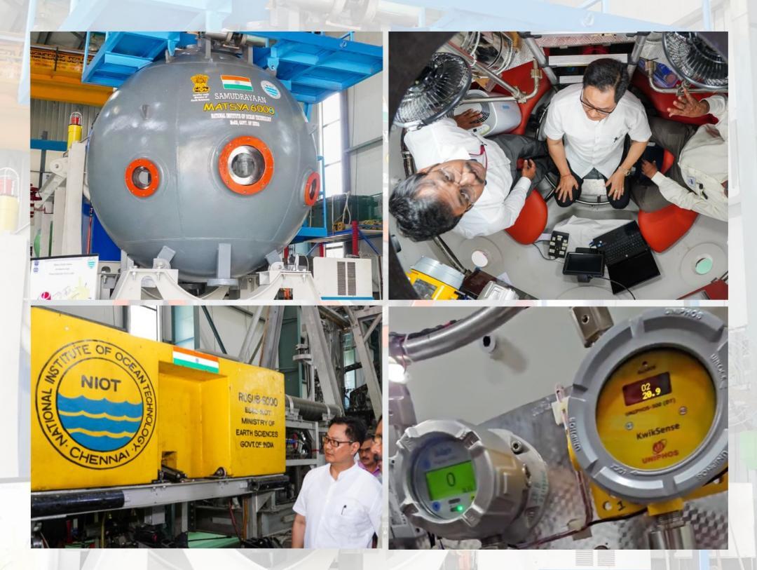 Next is 'Samudrayaan': Kiren Rijiju on pics of 'MATSYA 6000' submersible