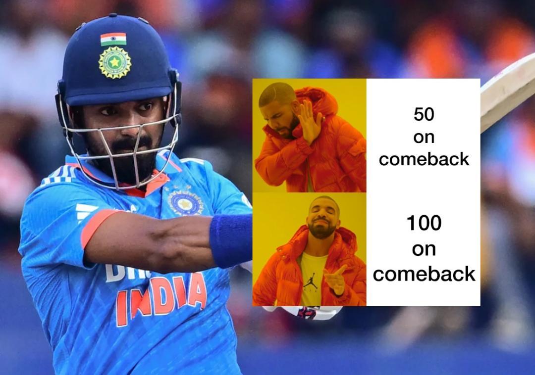 MI share rapper Drake's meme as KL Rahul slams hundred on return
