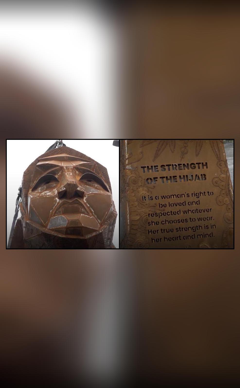 Sculpture showing woman in hijab in UK likely to be world's first