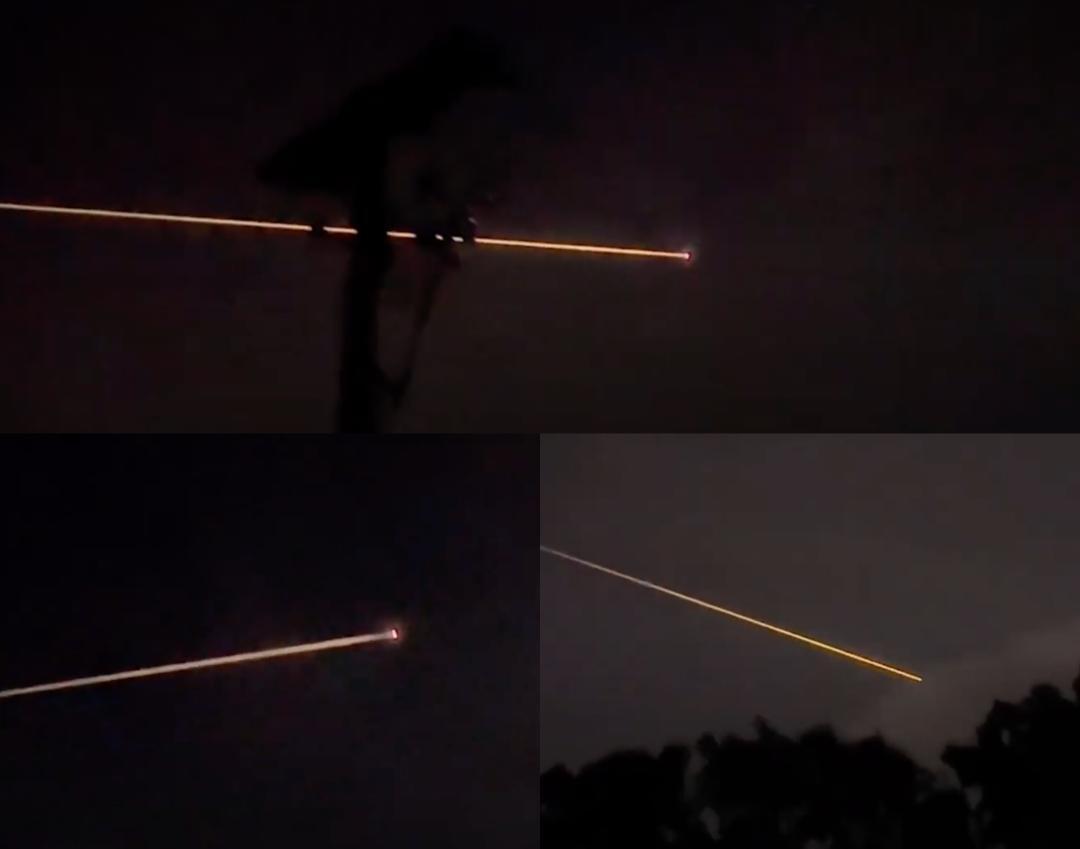 Video shows SpaceX capsule streak across sky before splashdown