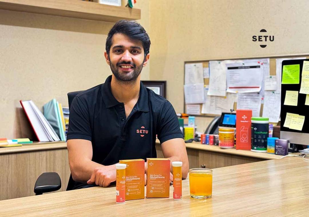 Setu Founder creates Glutathione product with 94% success: Setu