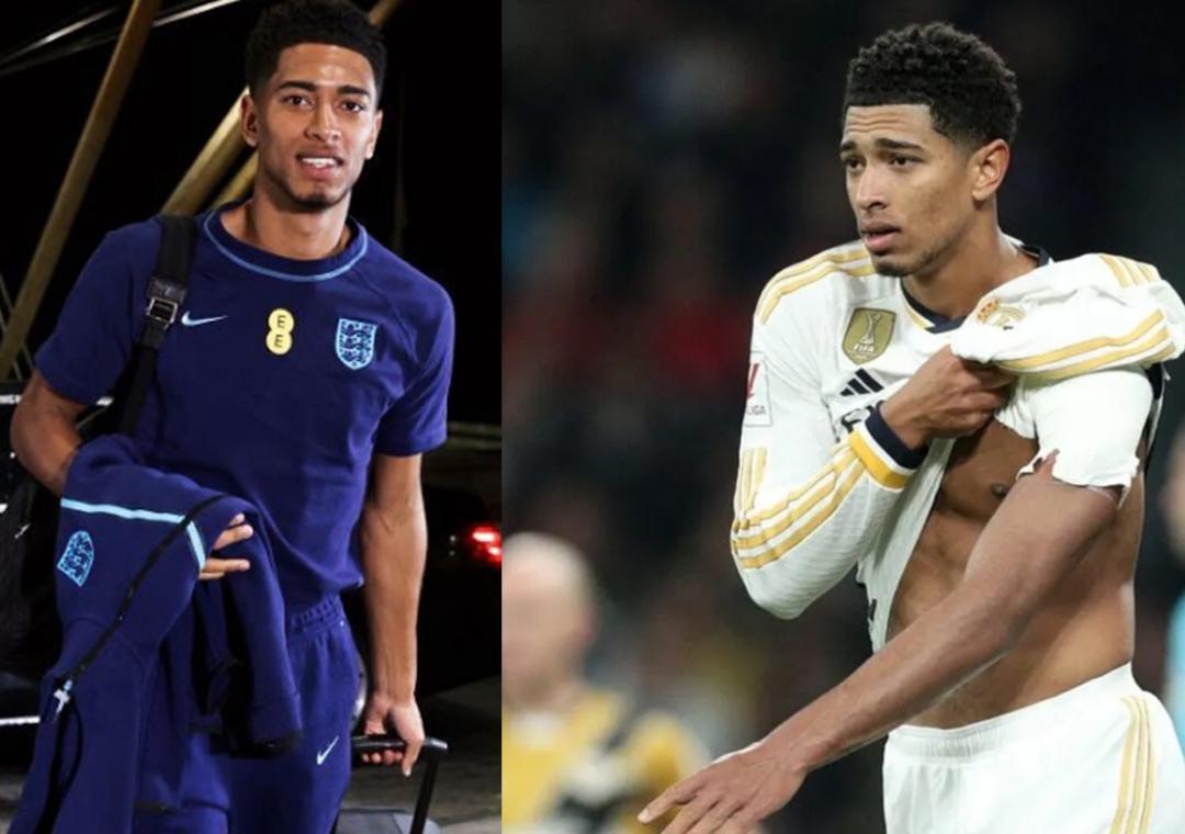 Jude Bellingham withdraws from England squad with shoulder injury ...