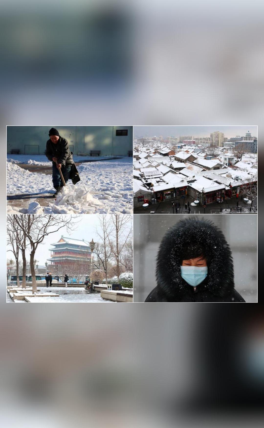 Beijing records longest cold wave in modern history, pics surface ...