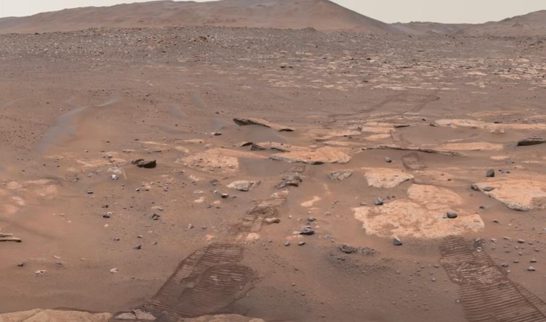 Video made of 993 images shows ancient river delta on Mars | Science ...