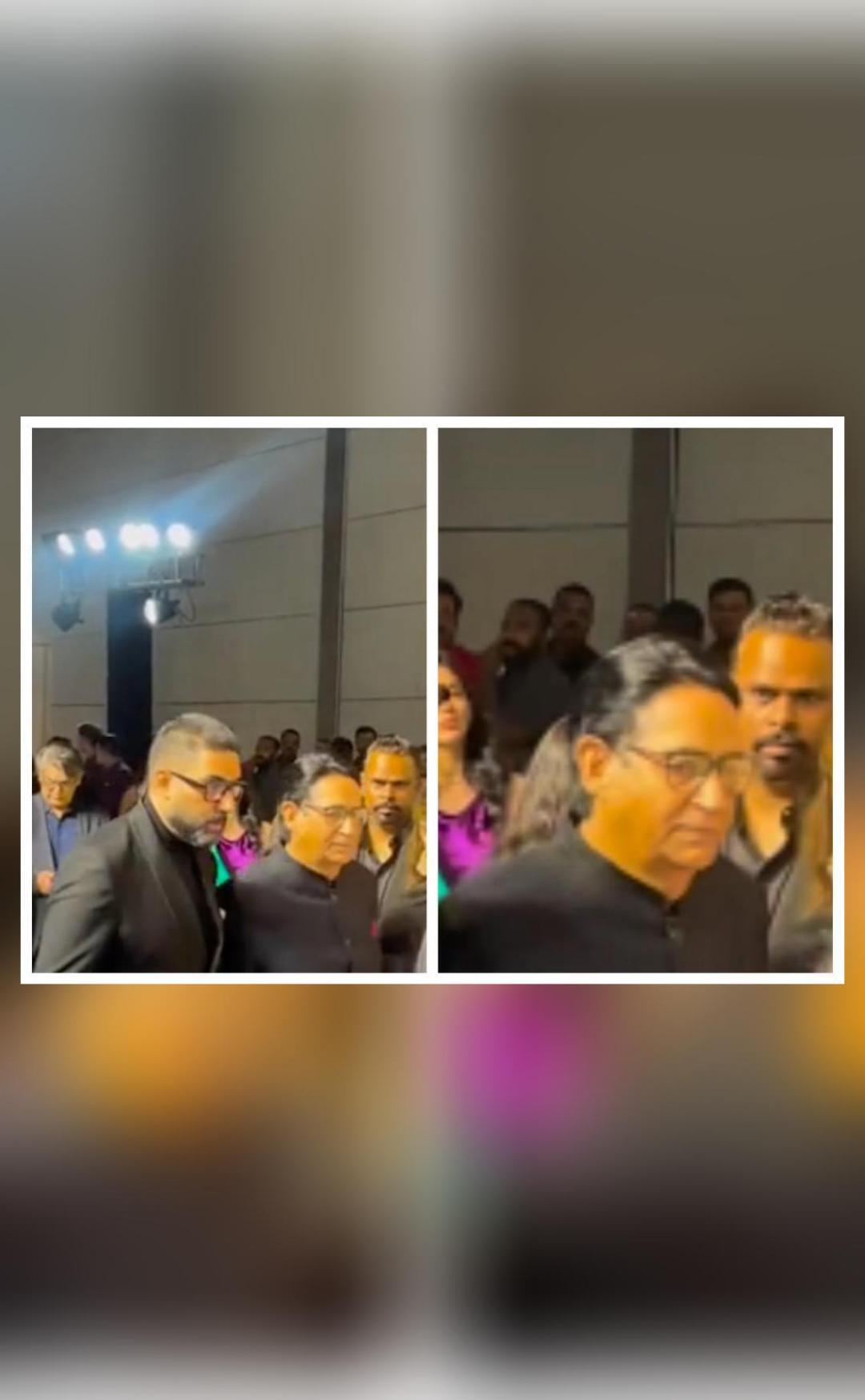 Amitabh's brother Ajitabh makes rare public appearance with the actor; pic surfaces ...