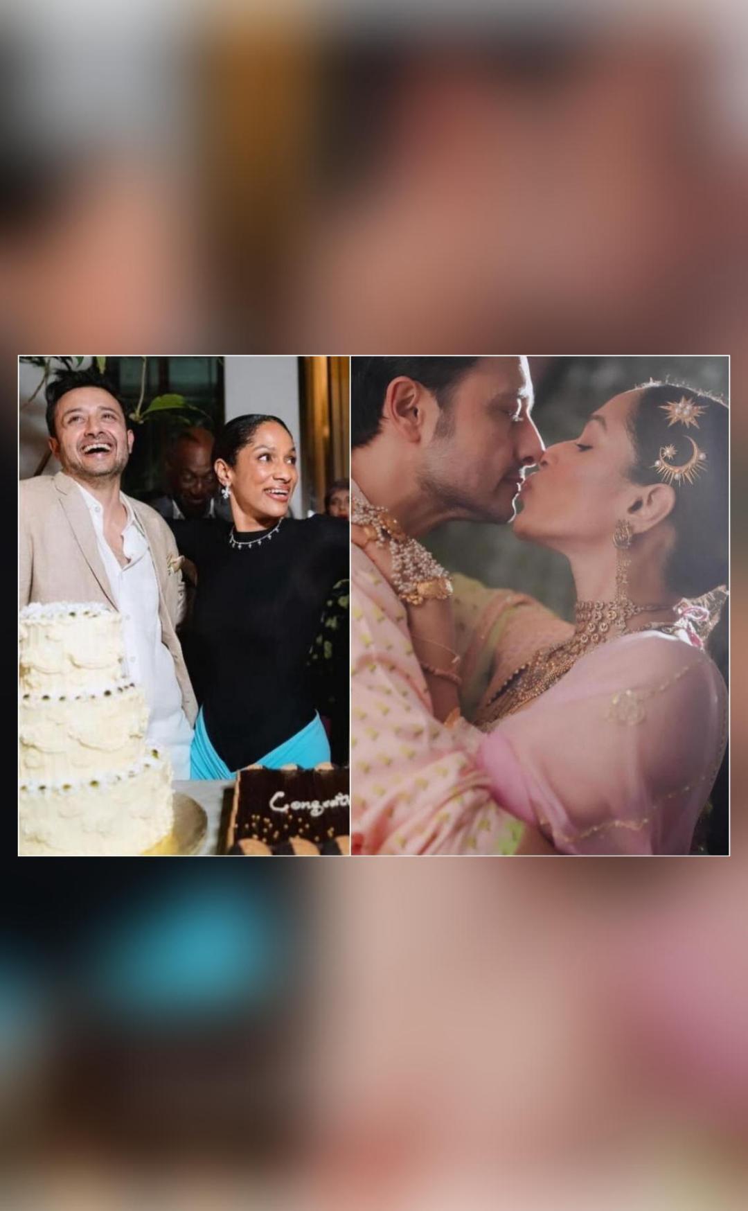 Masaba posts unseen wedding pics on 1st anniversary with Satyadeep ...