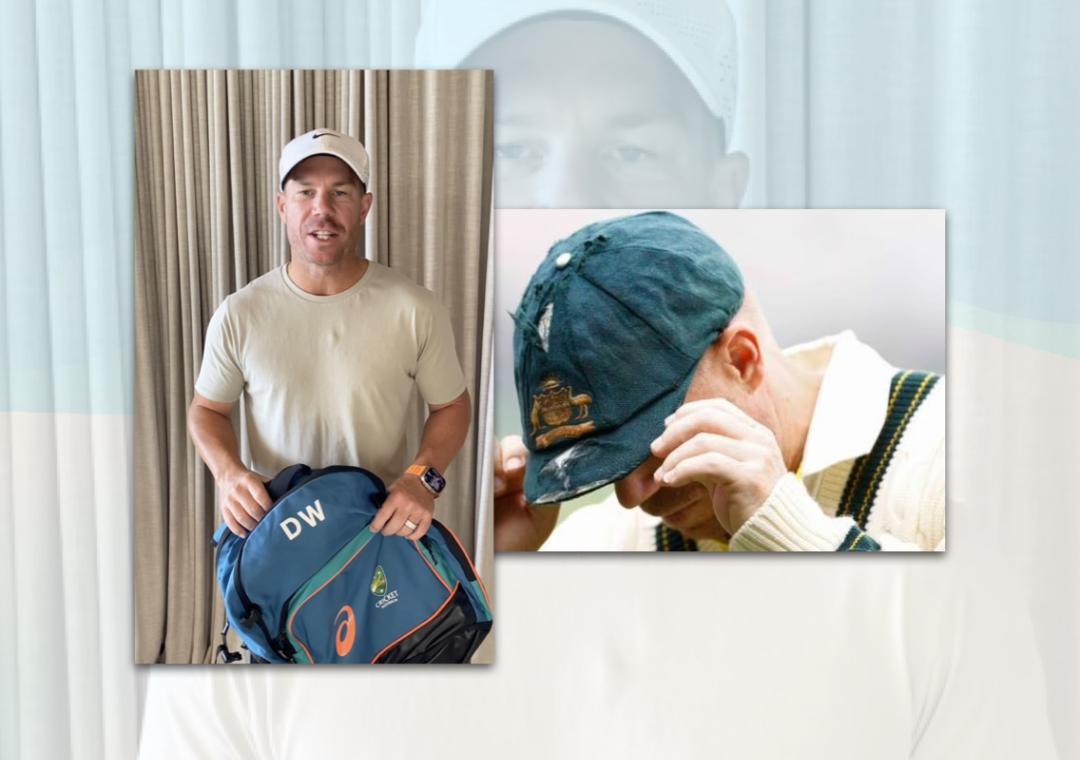David Warner's baggy green cap gets stolen ahead of his final Test ...
