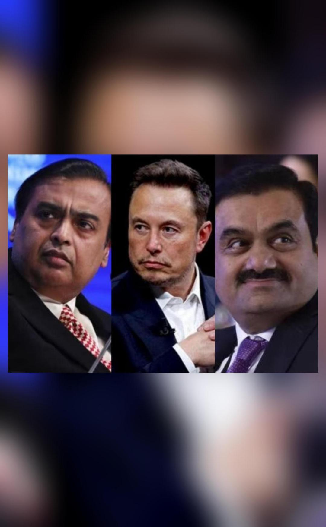 Elon Musk now has more money than Mukesh Ambani and Gautam Adani combined | Business News | Inshorts