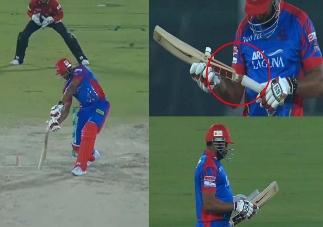 Kieron Pollard’s bat breaks into two during Kings' PSL 2024 clash ...