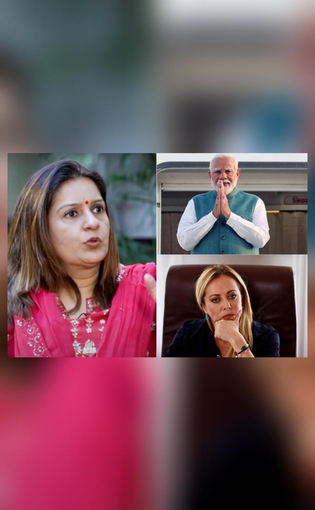 PM Modi & Italian PM Meloni memes are absolutely cringe: Priyanka ...